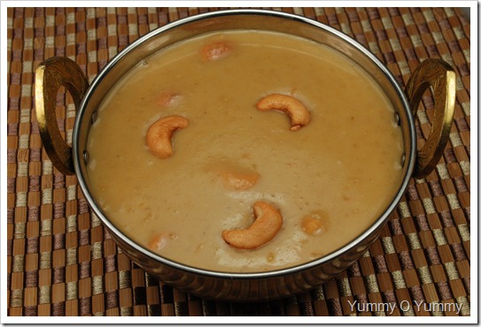 Parippu Pradhaman…..it’s time to Celebrate! | Yummy O Yummy